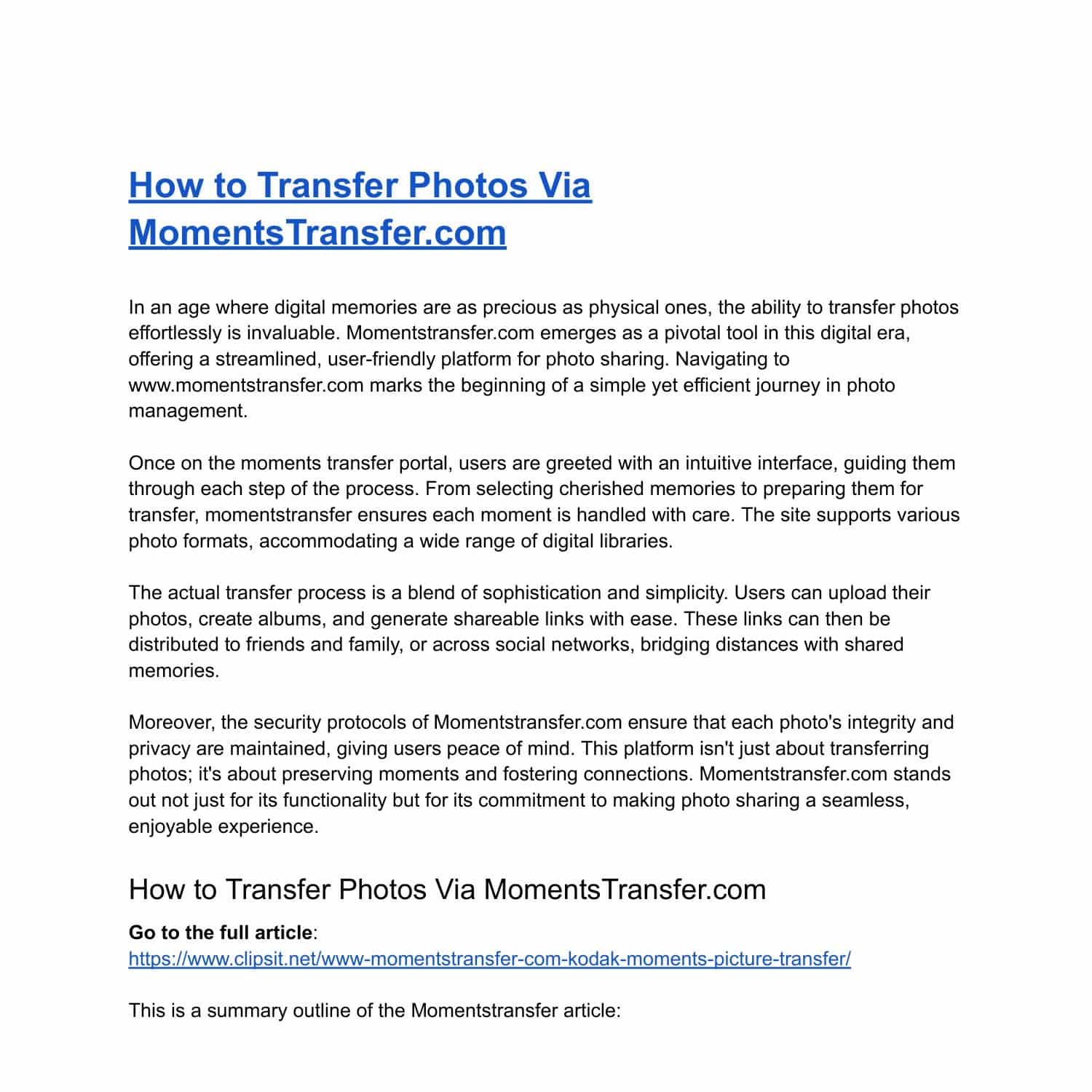 Momentstransfer.Com – Explore Now!